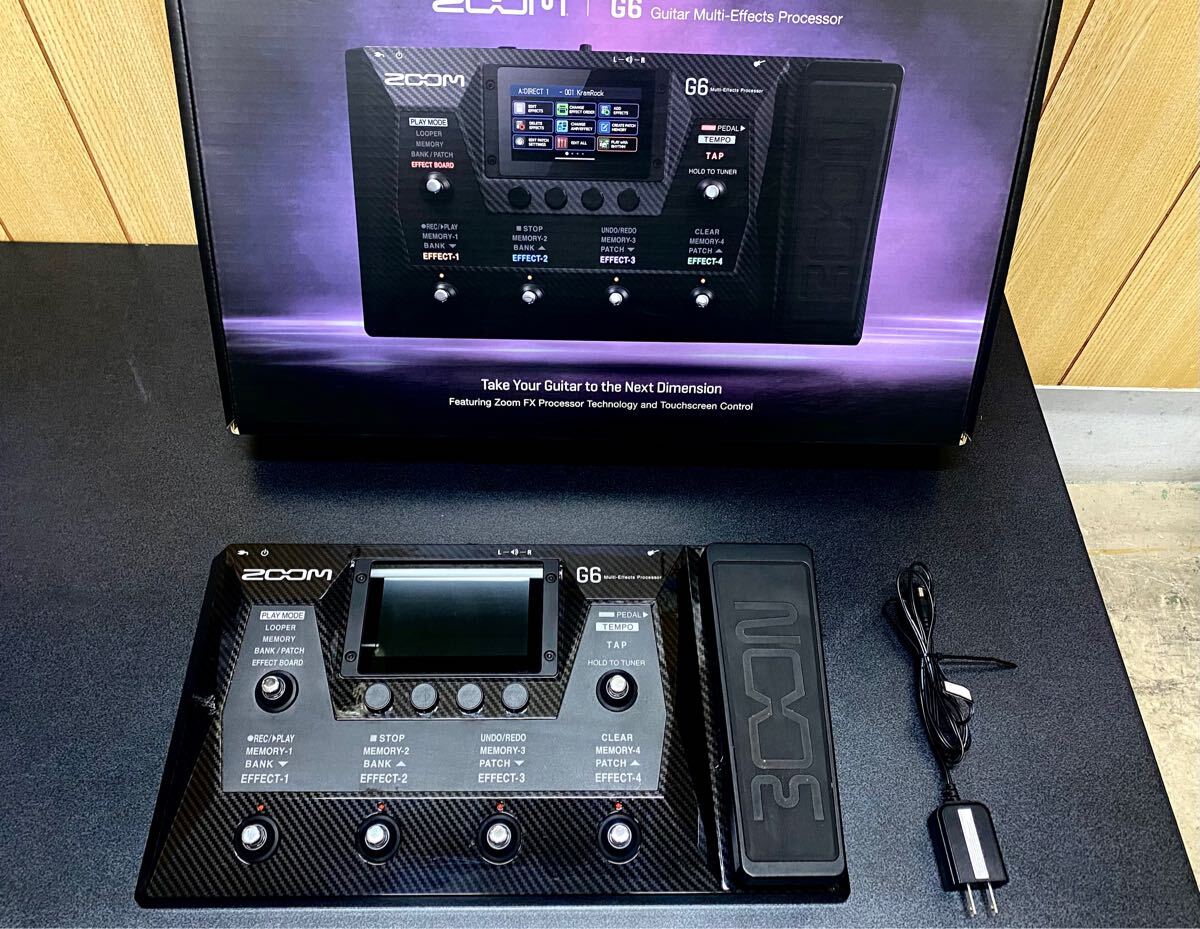 Yahoo!オークション - zoom g6 マルチエフェクター