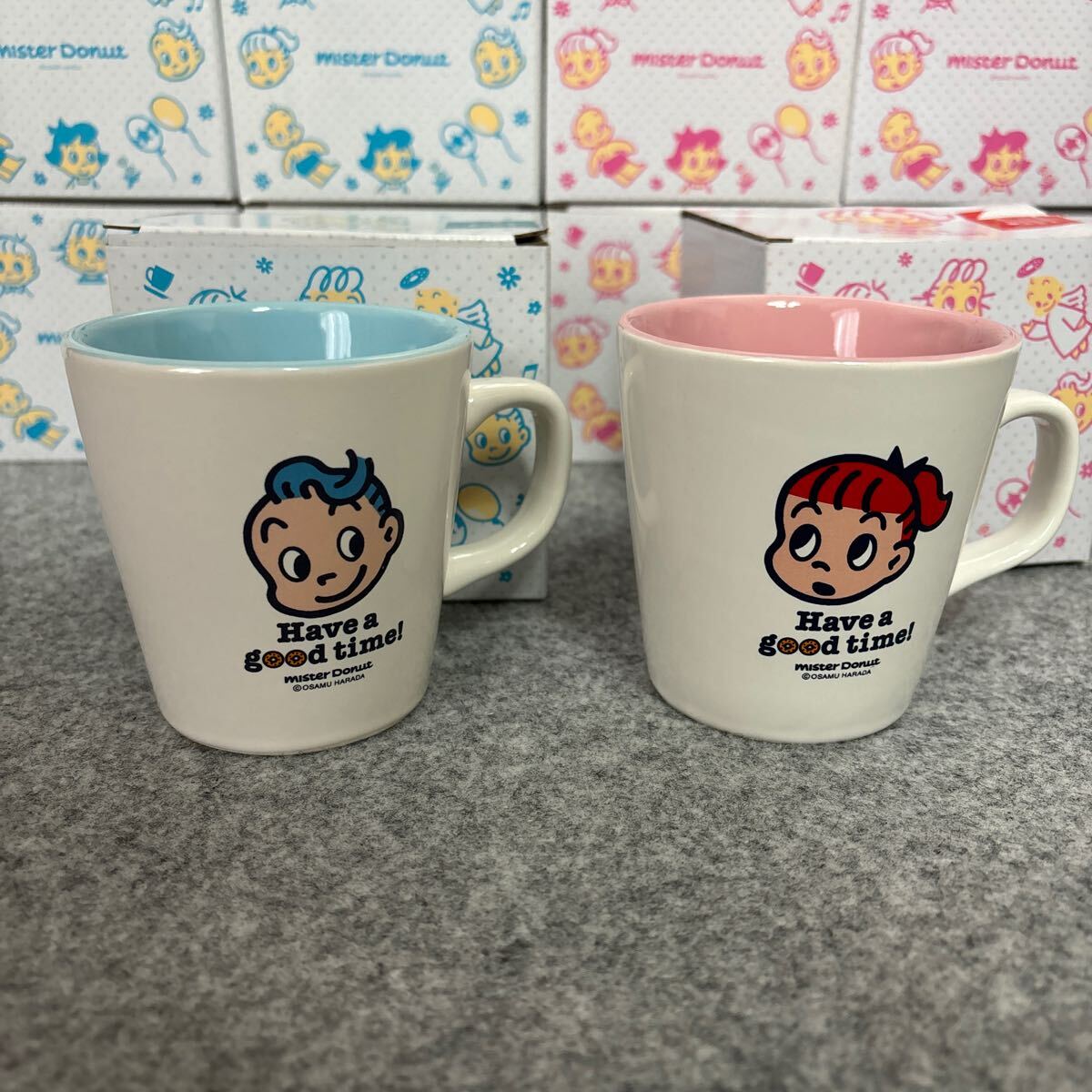 Yahoo!オークション - S409 未使用 ミスタードーナツ ミスド マグカッ...