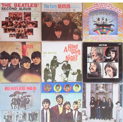 Yahoo!オークション - 送料込/Beatles/ビートルズ/LP9枚セット