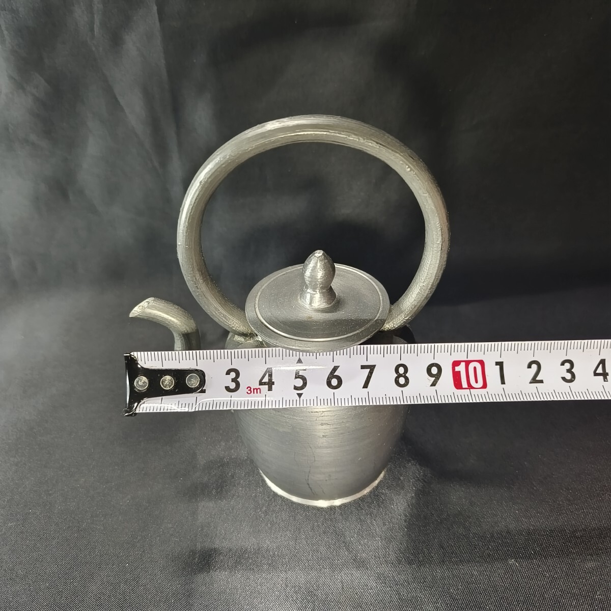 中国骨董 古錫急須 茶道具 工夫茶器 烏龍茶缶 時代物美品 旧家 中国骨董 古錫急須 茶道具 工夫茶器 烏龍茶缶 時代物美品 旧家