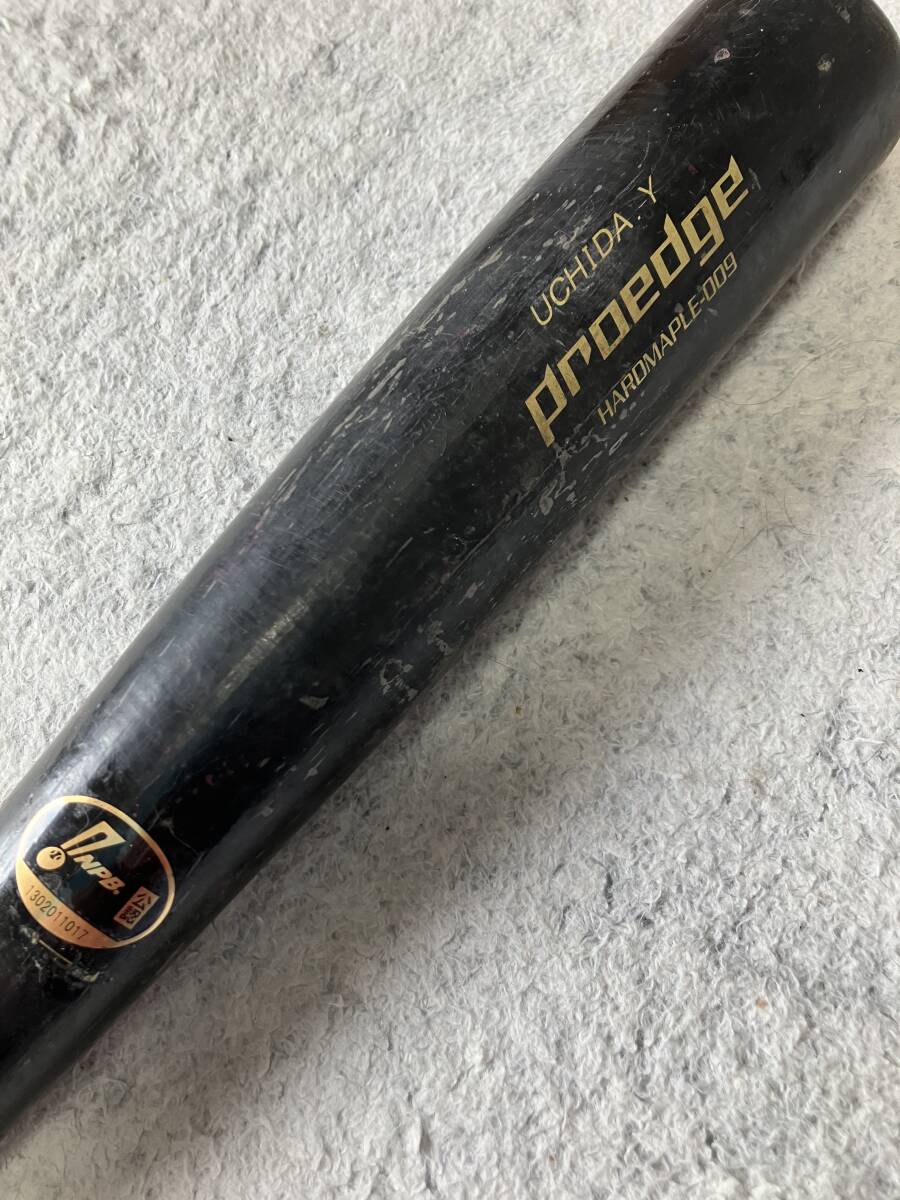 Yahoo!オークション - NPB実使用バット 楽天E36 内田靖人 SSK 折れヒビ...