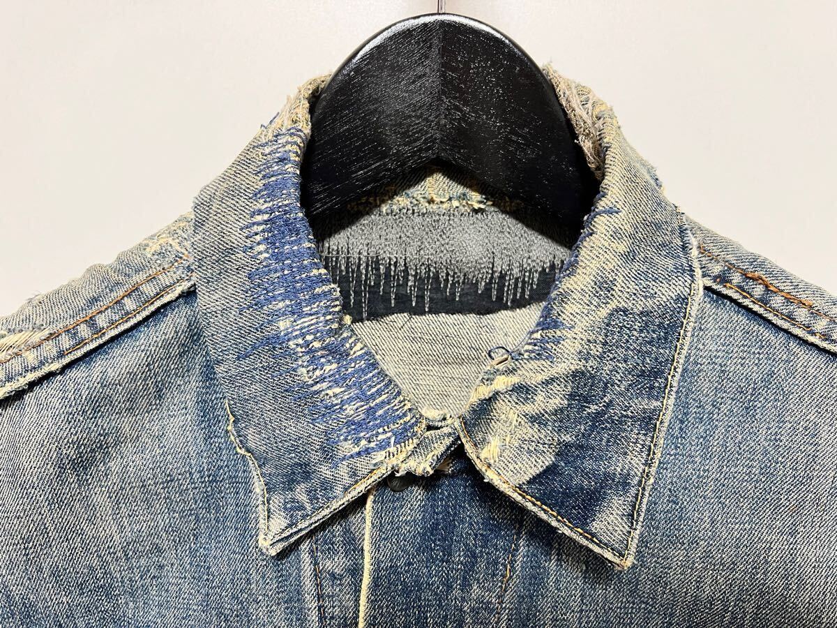 Yahoo!オークション - 60s ヴィンテージ LEVI'S 70505 BIGE 38 40 ゴー...