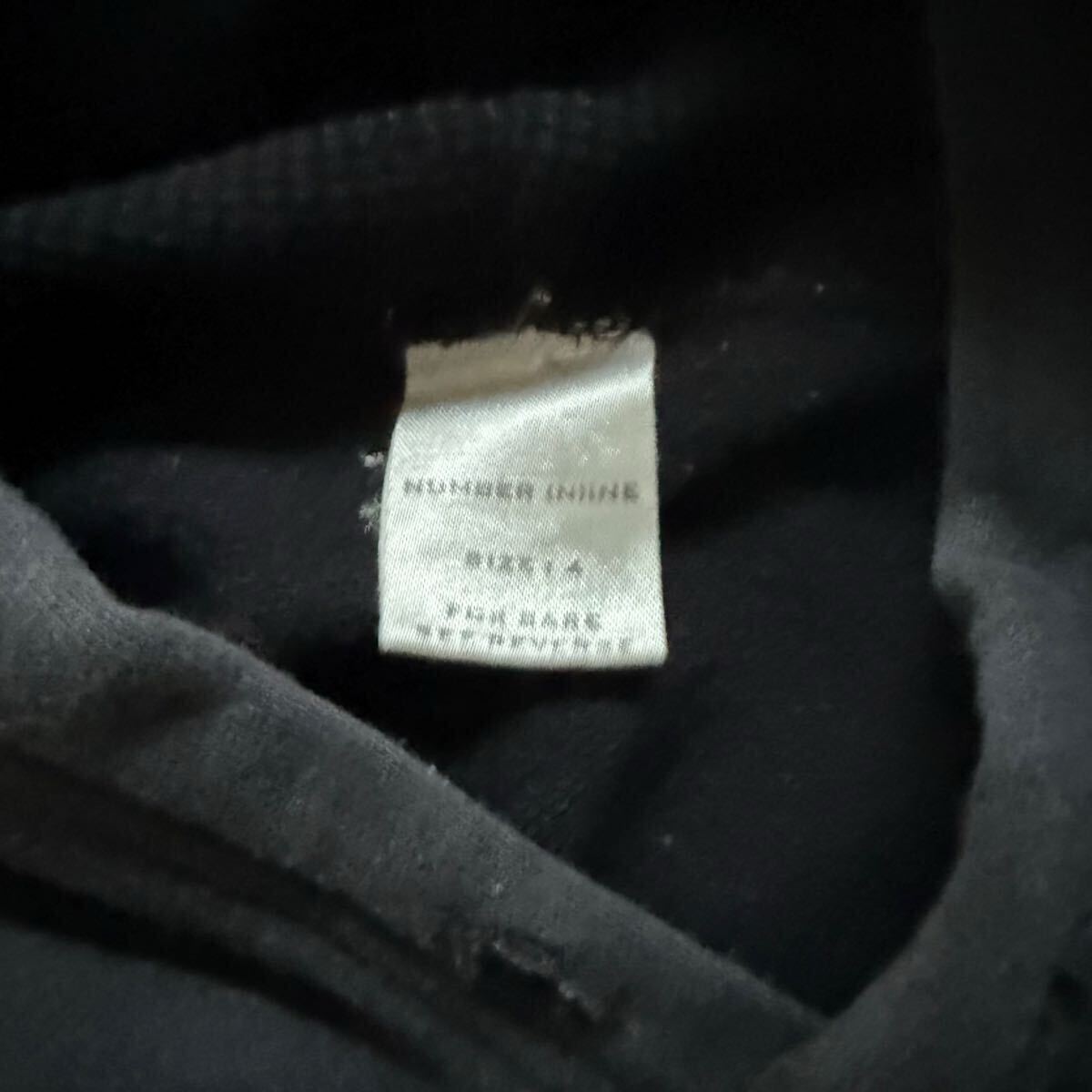 Yahoo!オークション - NUMBER (N)INE 01aw skull hoodie ナンバーナイ...