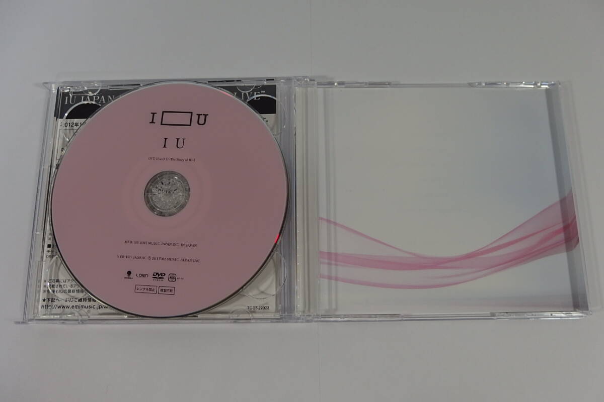Yahoo!オークション - CD+DVD IU I U 期間限定生産盤 I With U -The S...