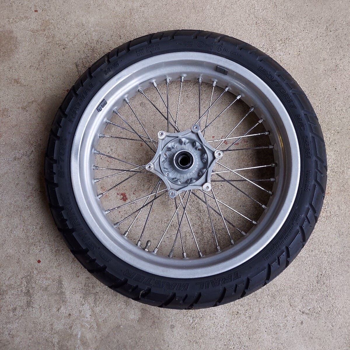 Yahoo!オークション - KTM 640LC4 2001年式 17インチ 3.5 フロントホイ...