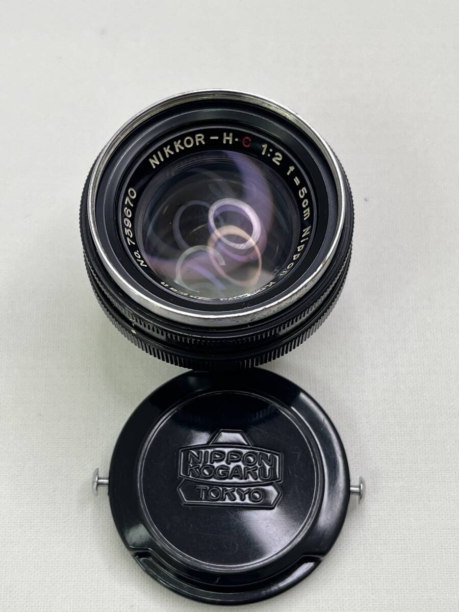 Yahoo!オークション - 【M111】Nippon Kogaku NIKKOR-H.C 1 2 f=5cm SP...