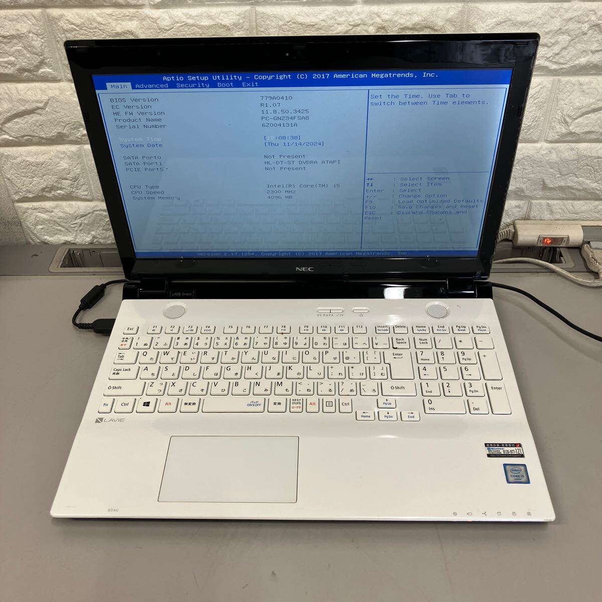 Yahoo!オークション - X44 NEC LaVie Direct PC-GN234FSA8 Core i5第6...