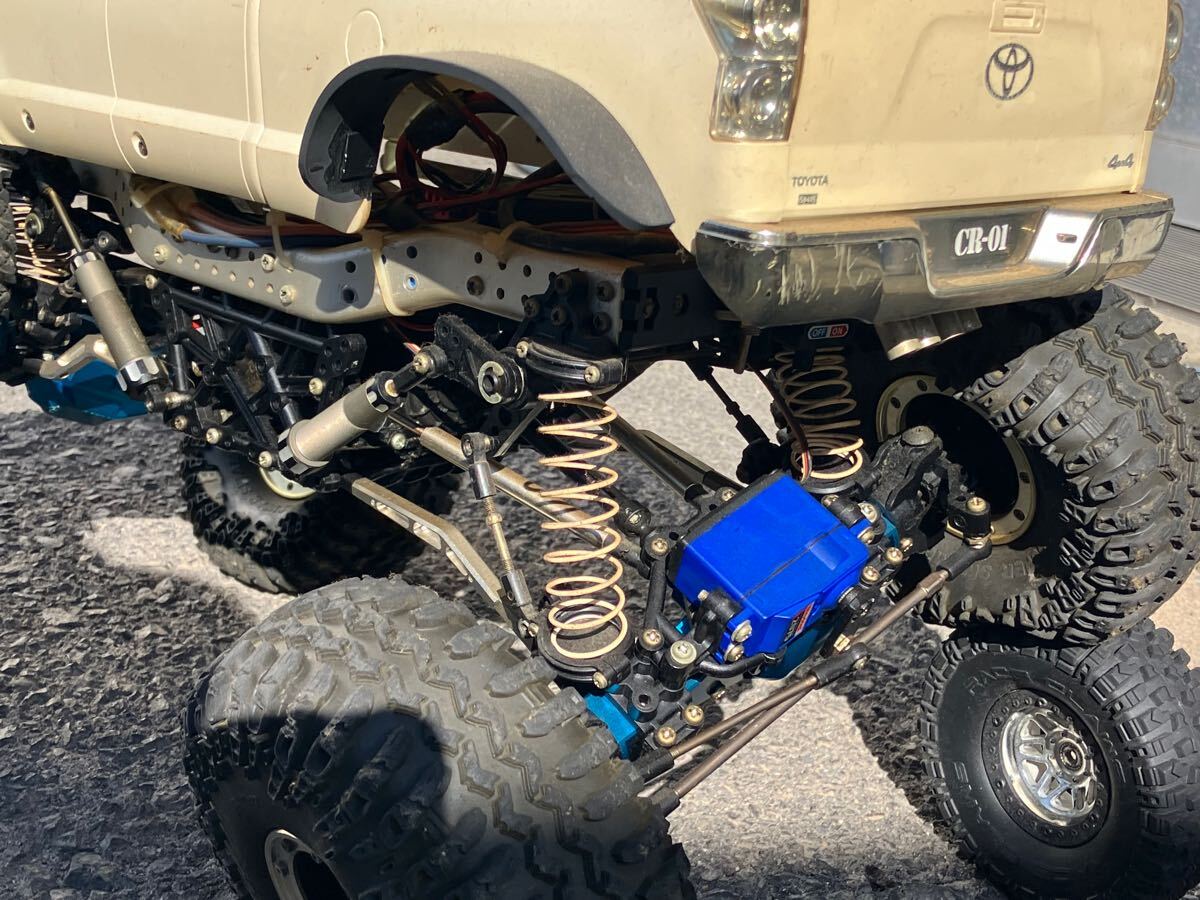 Yahoo!オークション - タミヤCR-01はちゃめちゃ改 ロッククローリング ...