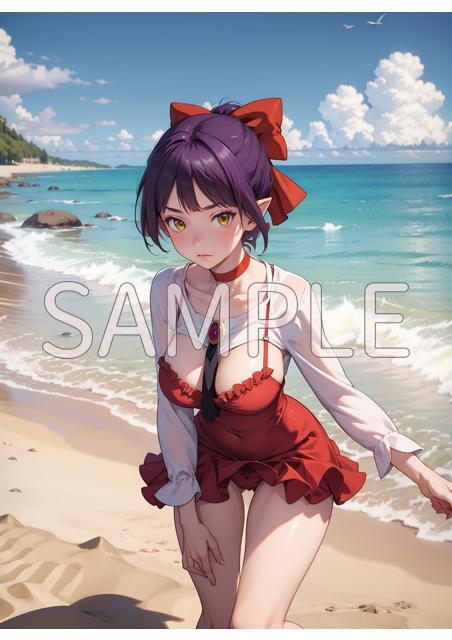 Yahoo!オークション - A1974 ゲゲゲの鬼太郎 猫娘 高画質 A4 ポスター ...