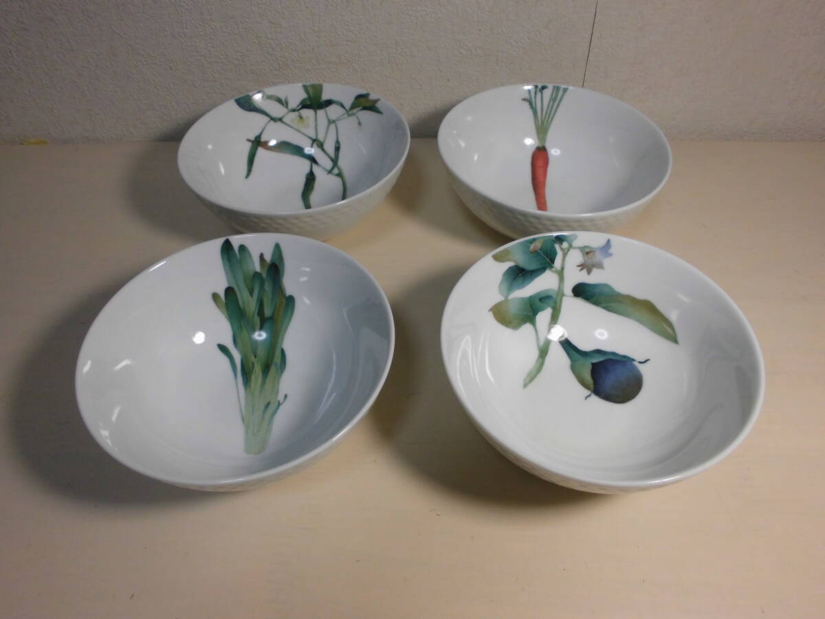 Noritake ノリタケ 京香旬彩 14cm ボウル 4Pセット 野菜 4種 電子レンジ対応 食洗機対応(ノリタケ)｜売買されたオークション情報、yahooの商品情報をアーカイブ公開 ...