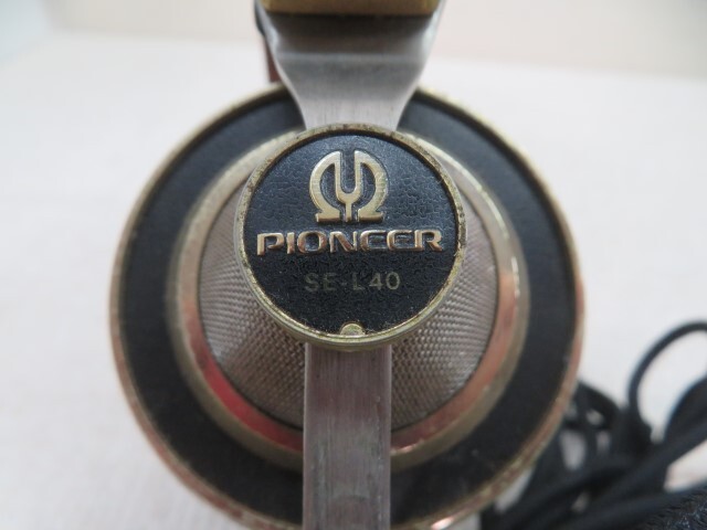 Yahoo!オークション - Pioneer SE-L40 ステレオヘッドホン パイオニア...