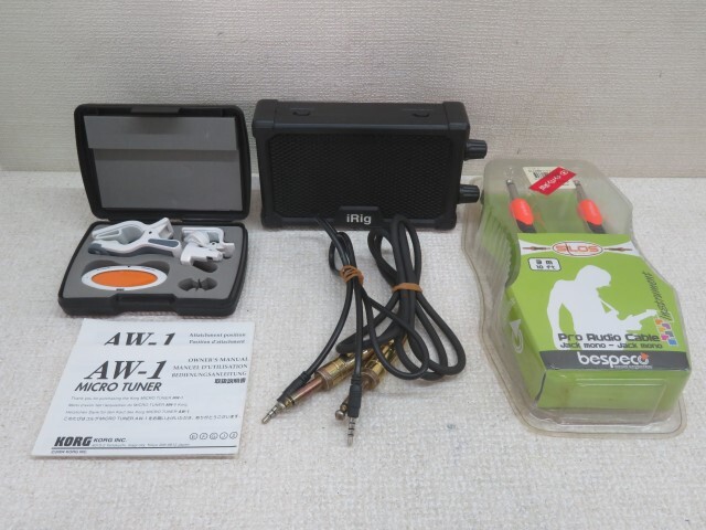 Yahoo!オークション - KORG AW-1 クリップチューナー コルグ ナノアン...