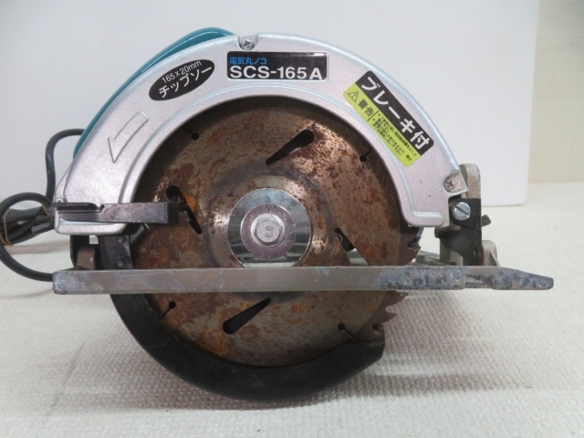Yahoo!オークション - SHINKO SCS-165A 電気丸ノコ シンコー 電動工具...
