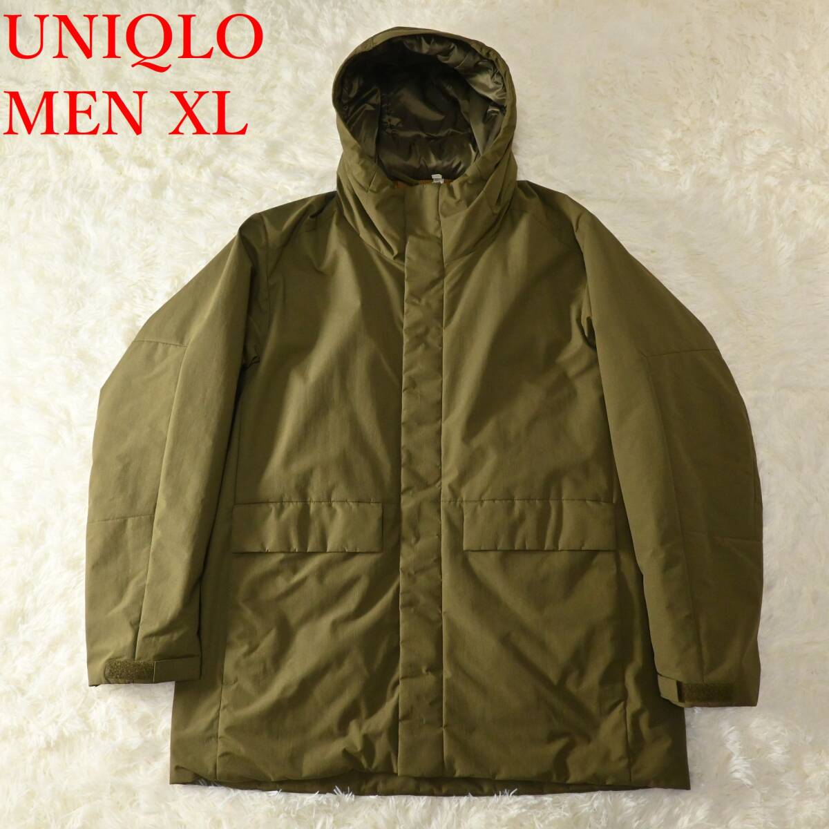 Yahoo!オークション - O4 MEN XL ユニクロ ハイブリッドダウンパーカ ...