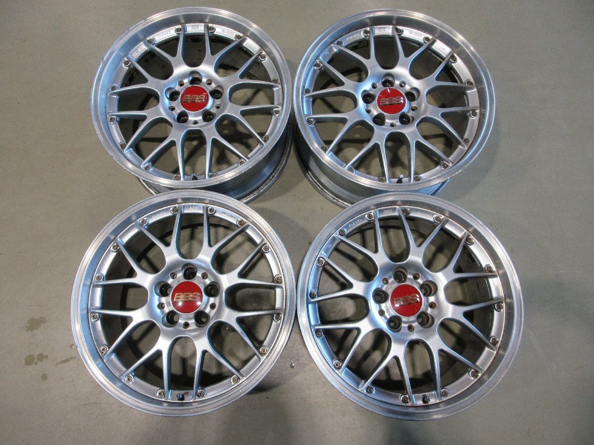 Yahoo!オークション - (R06/11/07) 18インチ アルミホイール / BBS RS9...