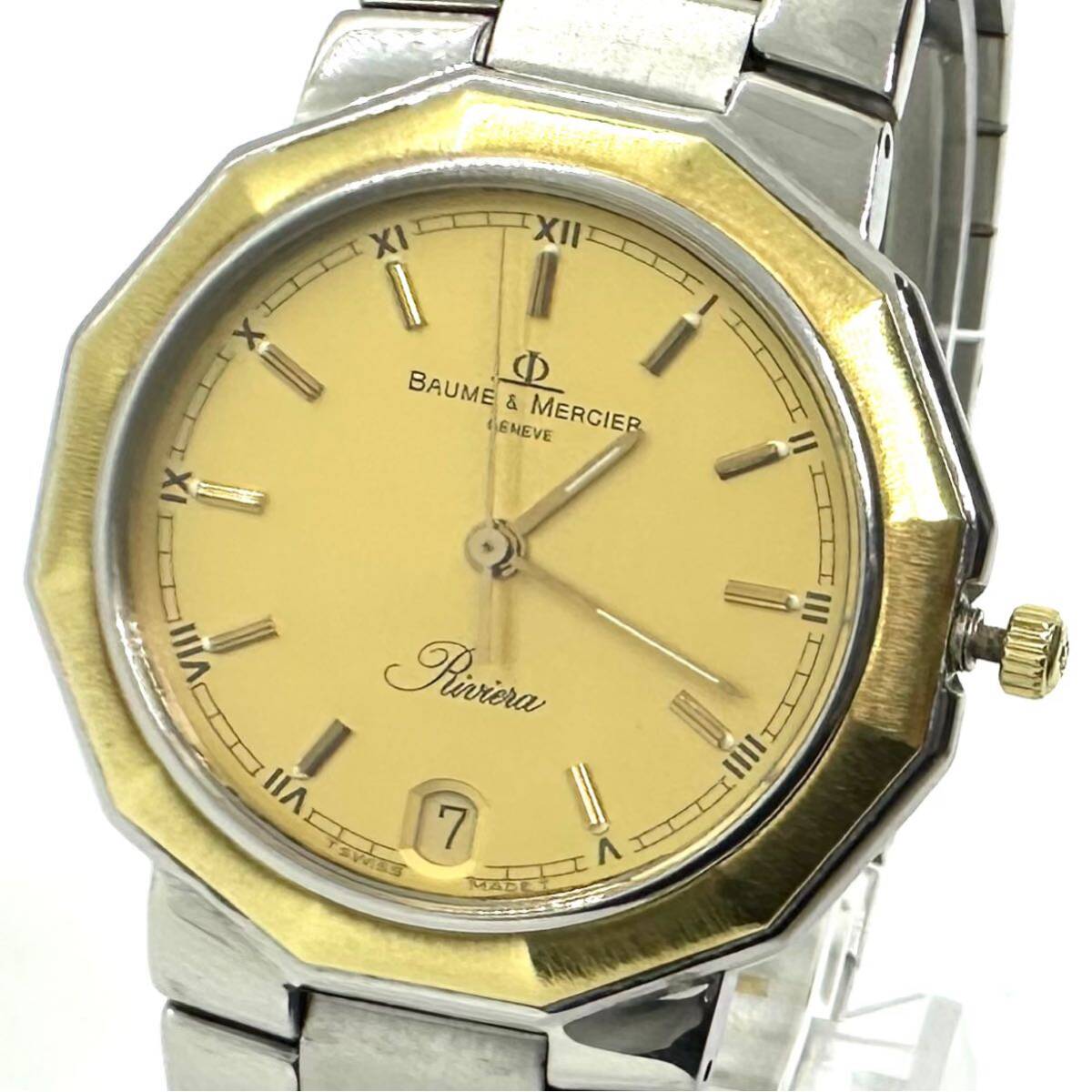 Yahoo!オークション - y713 ボーム&メルシエ BAUME&MERCIER 5131.3 リ...