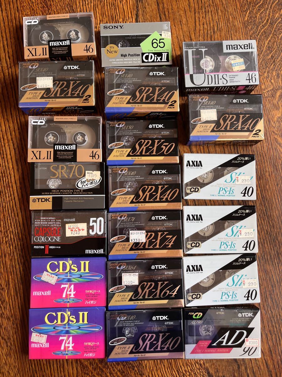 カセットテープ TDK maxell SONY AXIA high position ハイポジ デジタル対応(記録媒体)｜売買されたオークション情報、yahooの商品情報をアーカイブ公開 ...