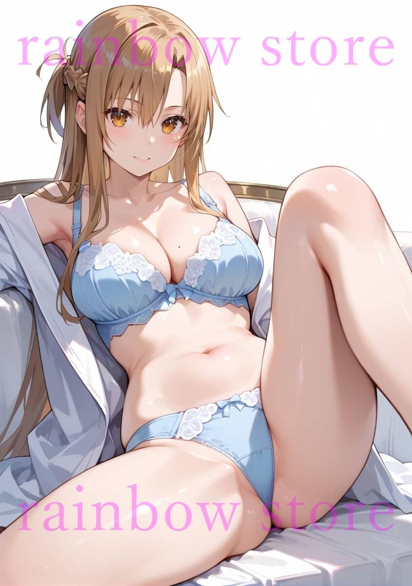 アスナ 結城明日奈 ソードアート オンライン SAO ALO ラノベ アニメ 漫画 同人 イラスト AI 美女 水着 セクシー A4 ポスター 匿名配送 93(あ行)｜売買されたオークション ...