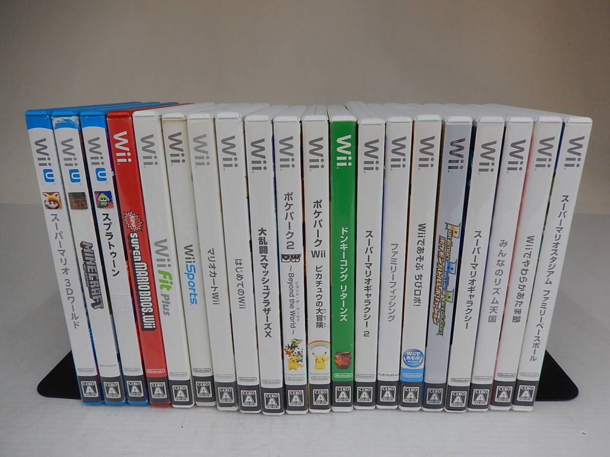 ジャンク Wii WiiUソフト 20本セット マリオ スプラトゥーン スマブラ など(Wiiソフト)｜売買されたオークション情報、yahooの商品情報をアーカイブ公開 - オークファン ...