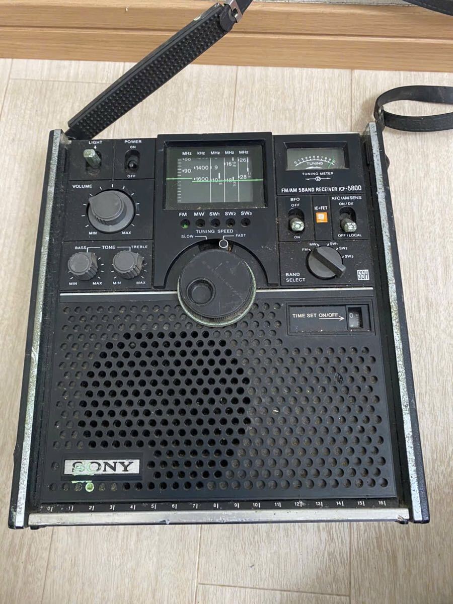 Yahoo!オークション - ラジオ SONY AM FM ICF-5800