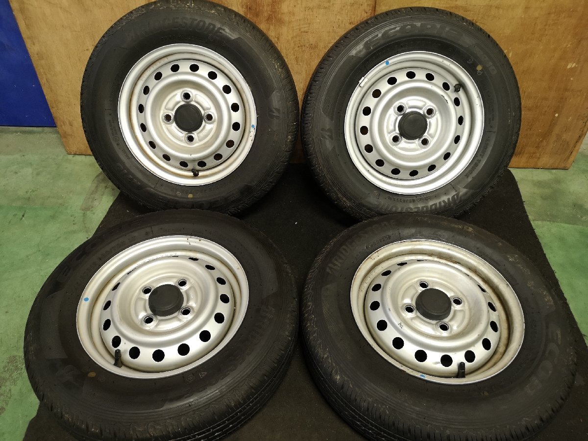 Yahoo!オークション - スチールホイール 4本 日産 純正 クリッパー 12...