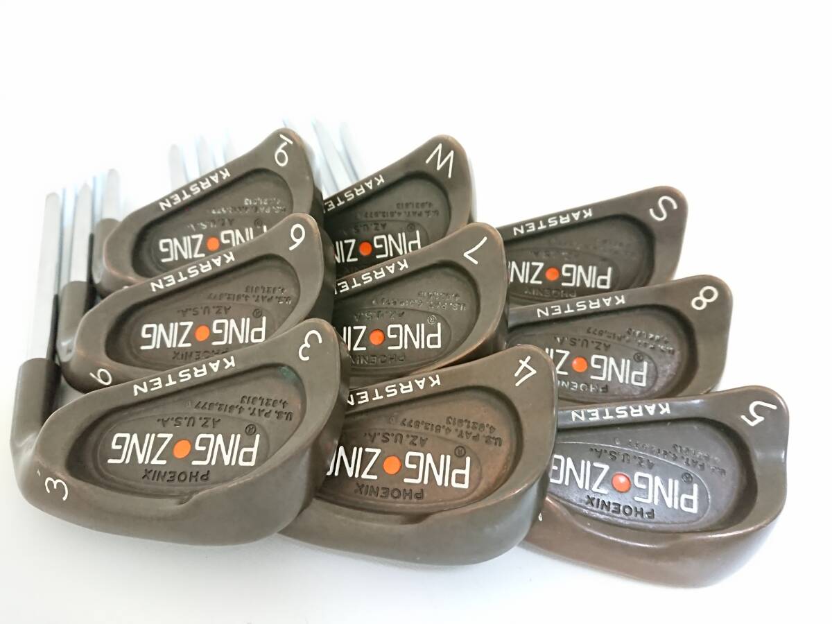 PING ZING ベリリウムカッパーブラックドット9本セット PING ZING ベリリウムカッパーブラックドット9本セット