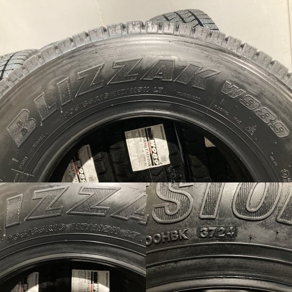 Yahoo!オークション - 【新品】2024年製 BS BLIZZAK W989 205/85R16 11...