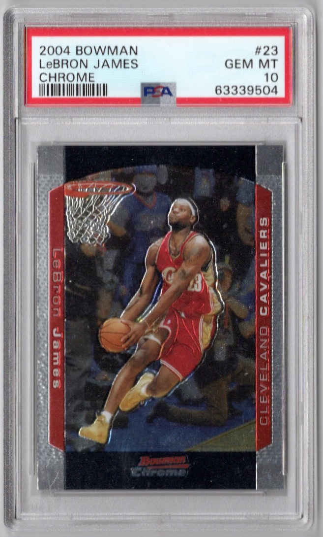2004-05 Topps Bowman Chrome #23 LeBron James PSA 10(その他)｜売買されたオークション情報、yahooの商品情報をアーカイブ公開 ...