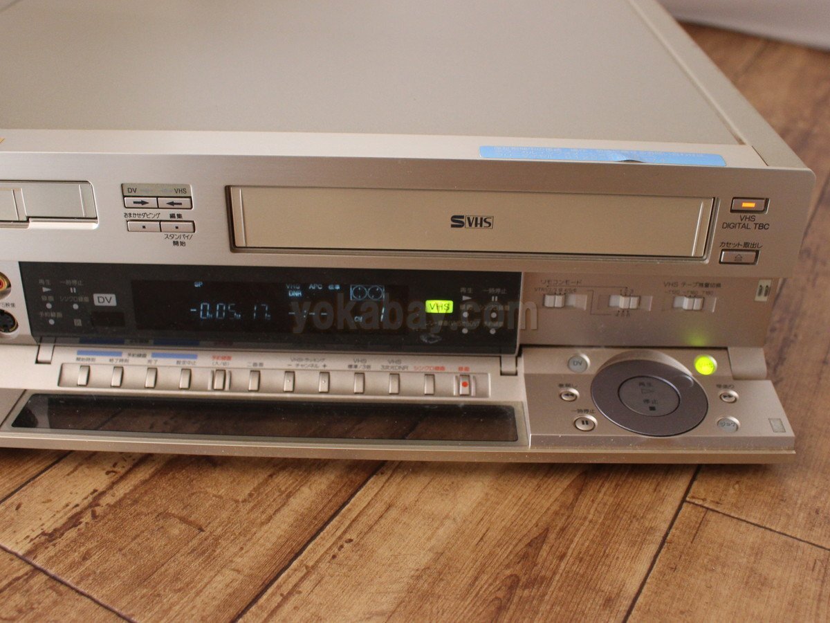 Yahoo!オークション - SONY DV&SVHSビデオデッキ WV-D9000 ジャンク