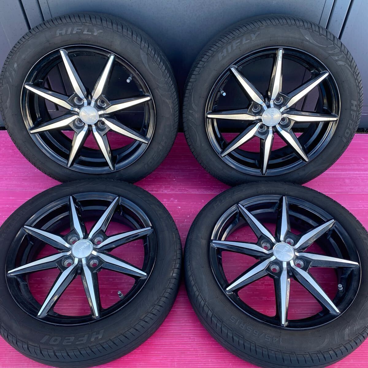 Yahoo!オークション - 145/65R15 175/55R15 2021 2022年製 HIFLY HF201...