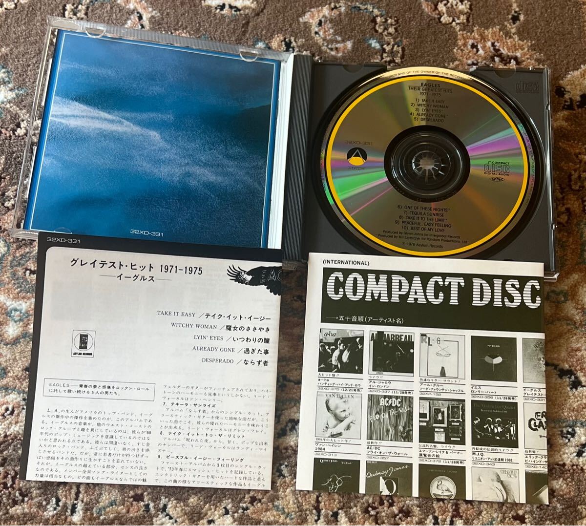 Yahoo!オークション - CD/ シール帯付 イーグルス／グレイテスト・ヒ...