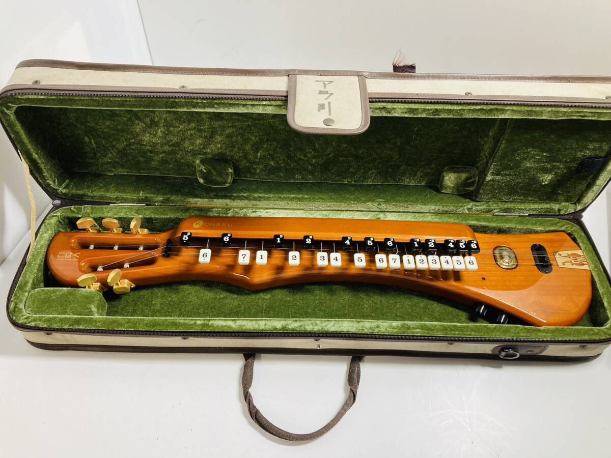 Yahoo!オークション - A102 SUZUKI スズキ 電気大正琴 こはく ソプラノ...