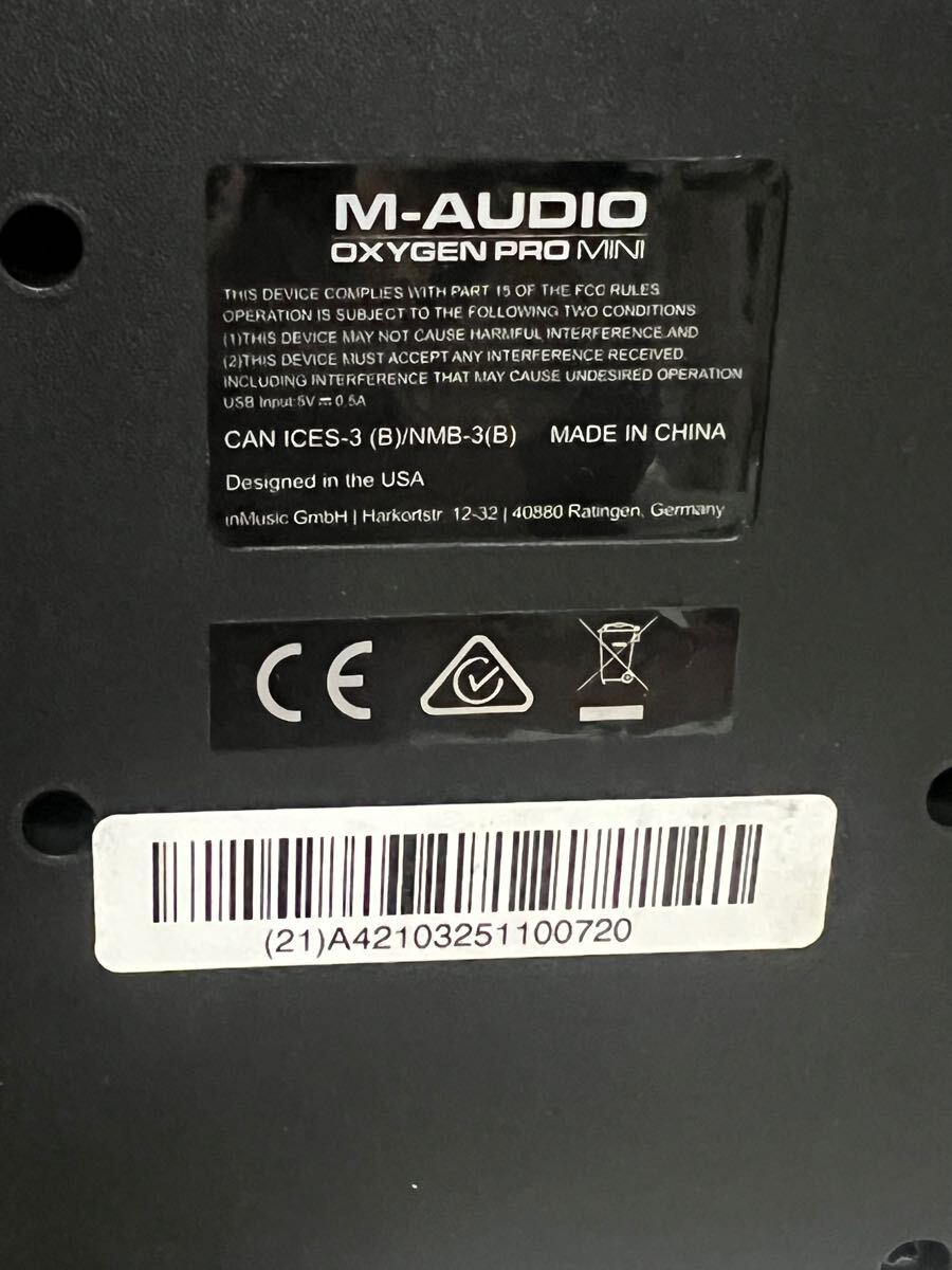 Yahoo!オークション - M -AUDIO OXYGEN PRO mini キーボード