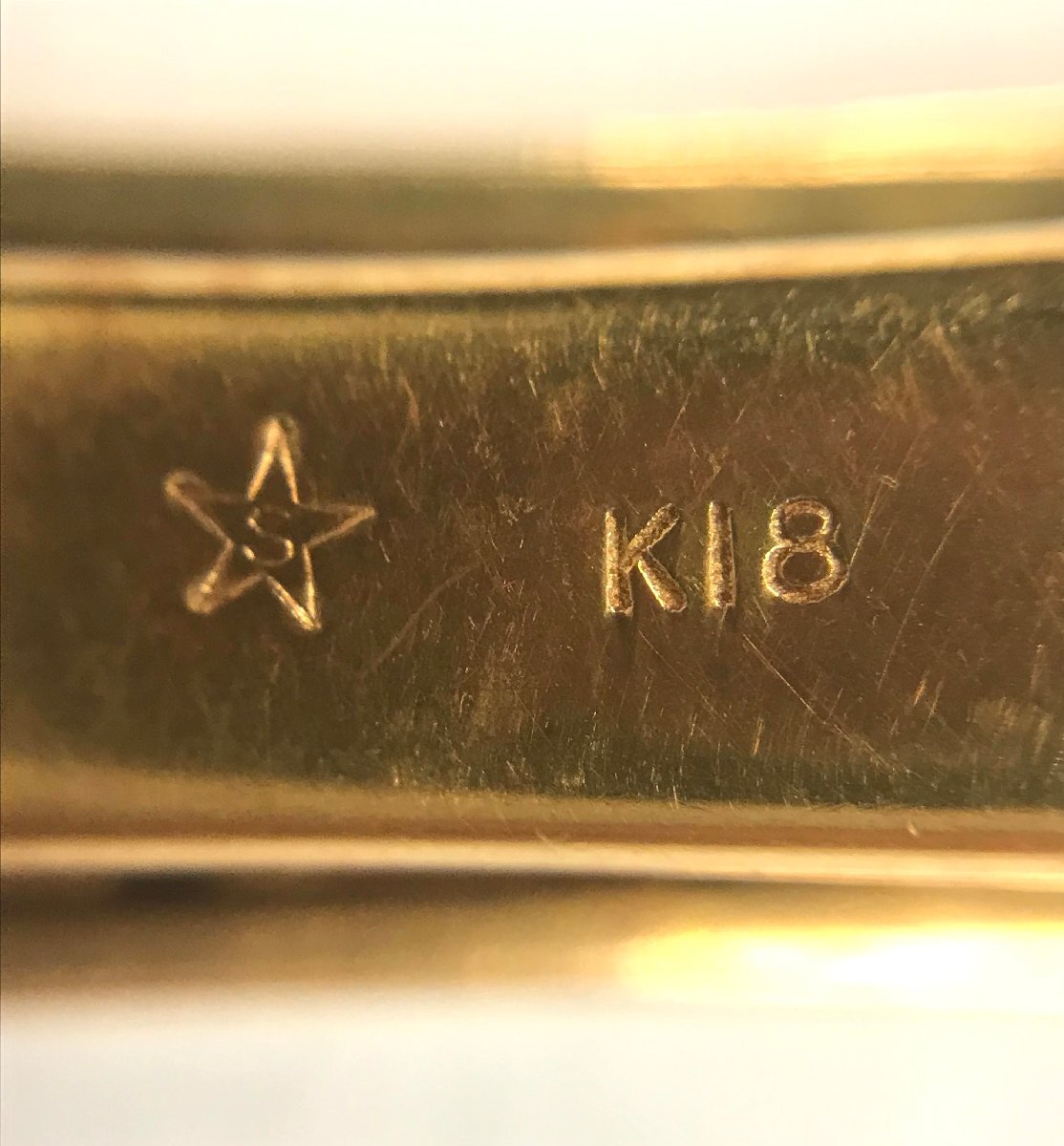 Yahoo!オークション - qoj.Z6V03 田中貴金属 K18 ゴールド タイピン シ...