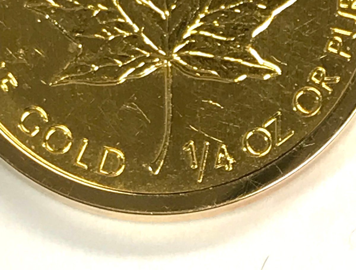 Yahoo!オークション - qoj.Z7602 K24/K18 ゴールド CANADA ELIZABETⅡ ...