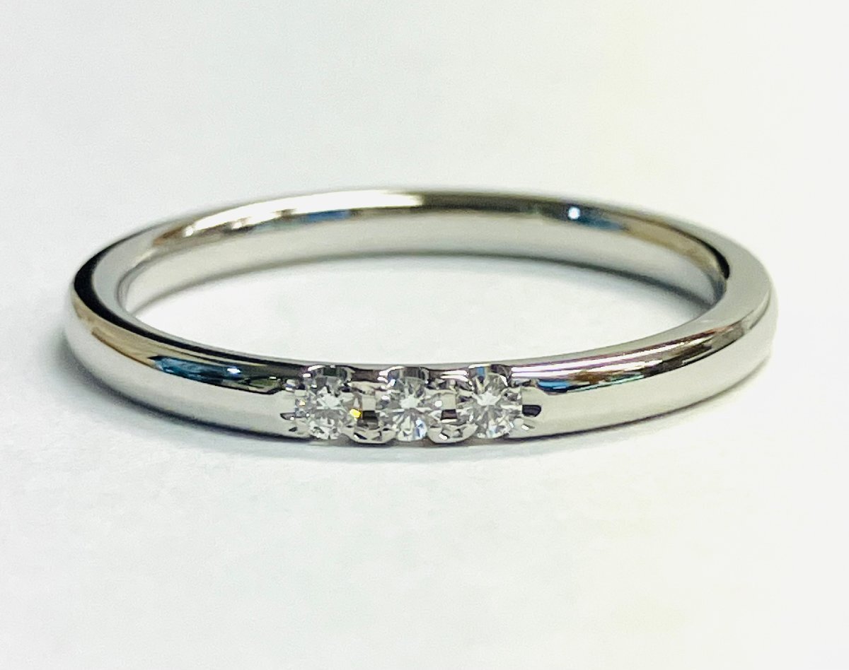 Yahoo!オークション - qoj.Z3M04 MIKIMOTO ミキモト PT950 プラチナ 3P...