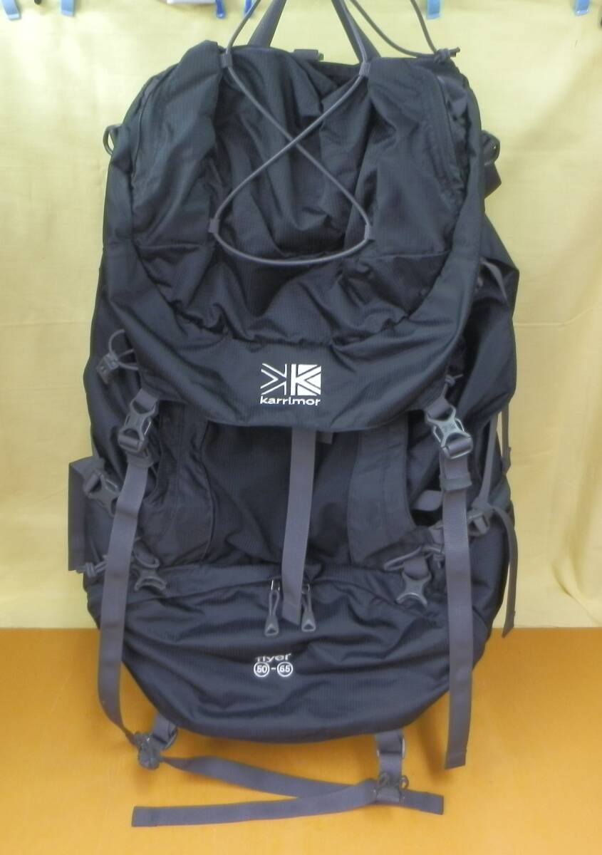 Yahoo!オークション - 3545 Karrimor カリマー flyer 50-65L ブラック...