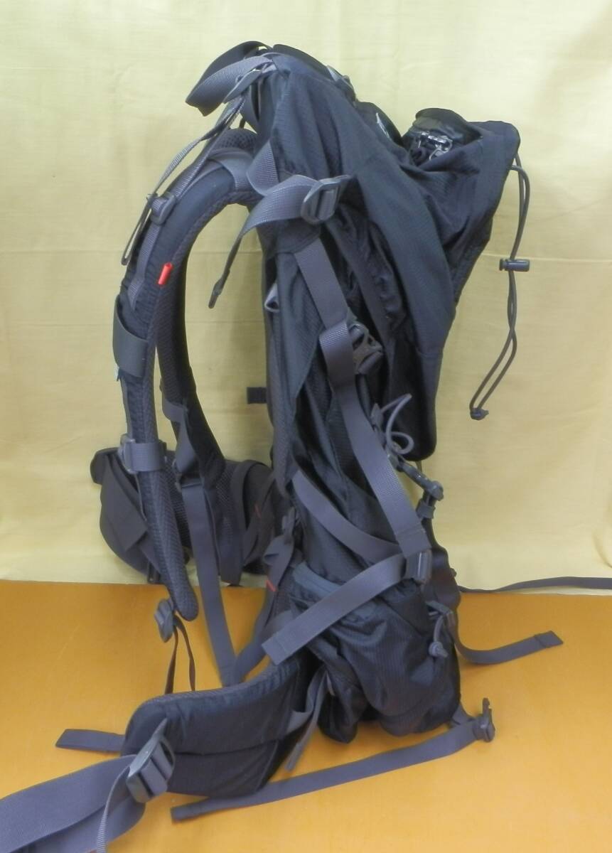 ☆3545 Karrimor カリマー flyer 50-65L ブラック ザック バックパック 中古品 キャンプ、アウトドア用品