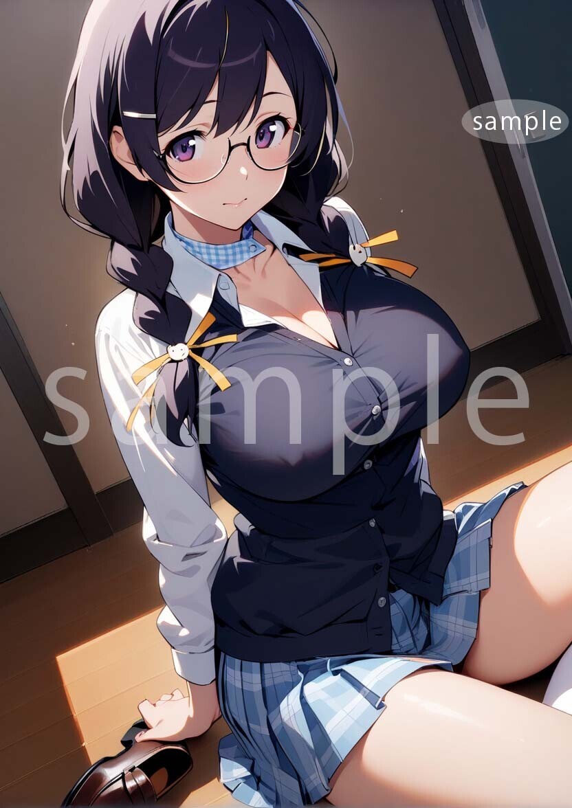 Yahoo!オークション - 羽川翼 化物語 /2488【 高品質 】同人/美少女/ポ...