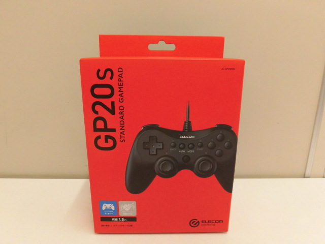 Yahoo!オークション - 未使用 未開封 ELECOM エレコム GP20s ゲームパ...