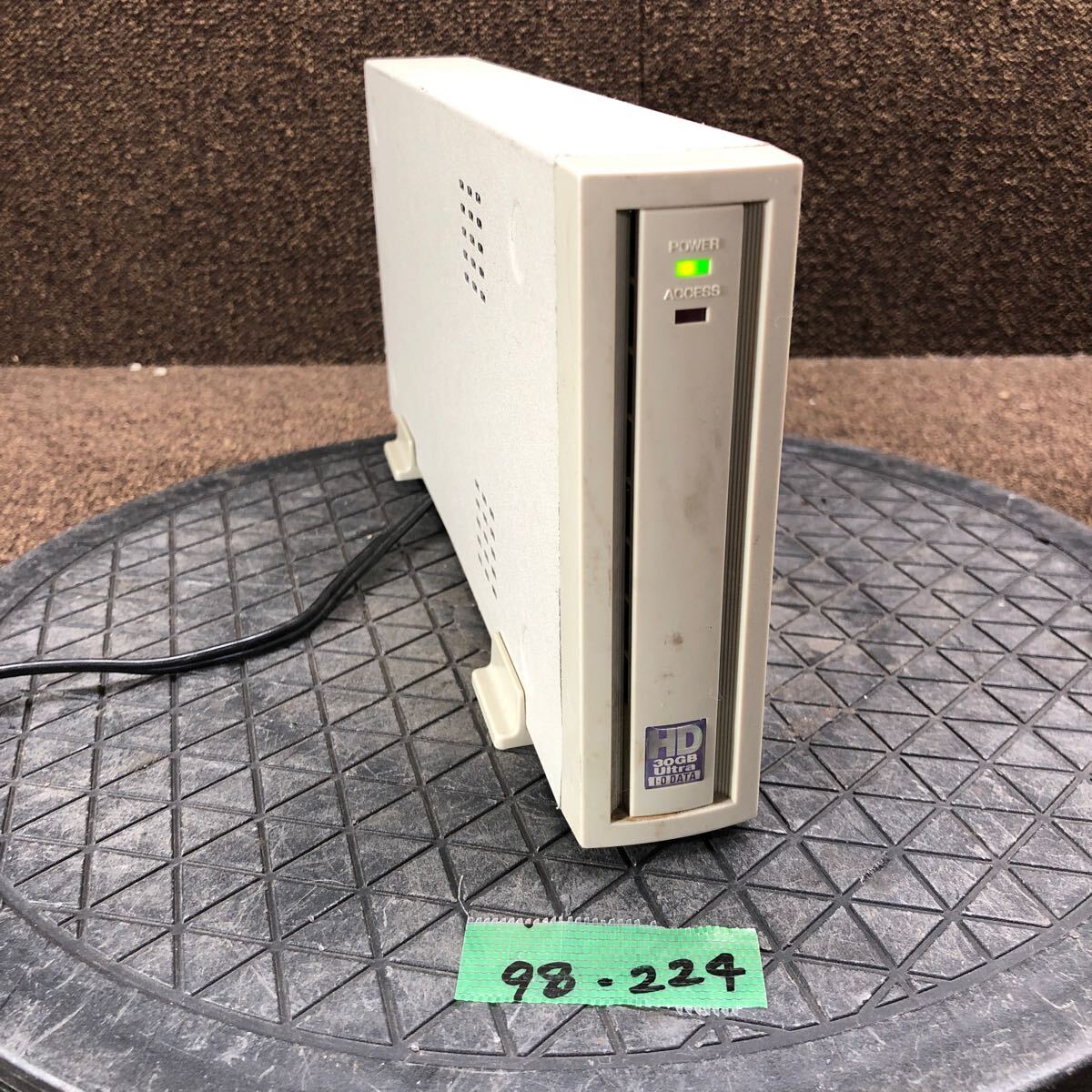 98-224 激安 レトロPC パーツ 外付けHDD ハードディスク I O DATA アイ オー データ HDVS-UM30G SCSI 通電のみ確認 HDD無し ジャンク(SCSI)｜売買 ...