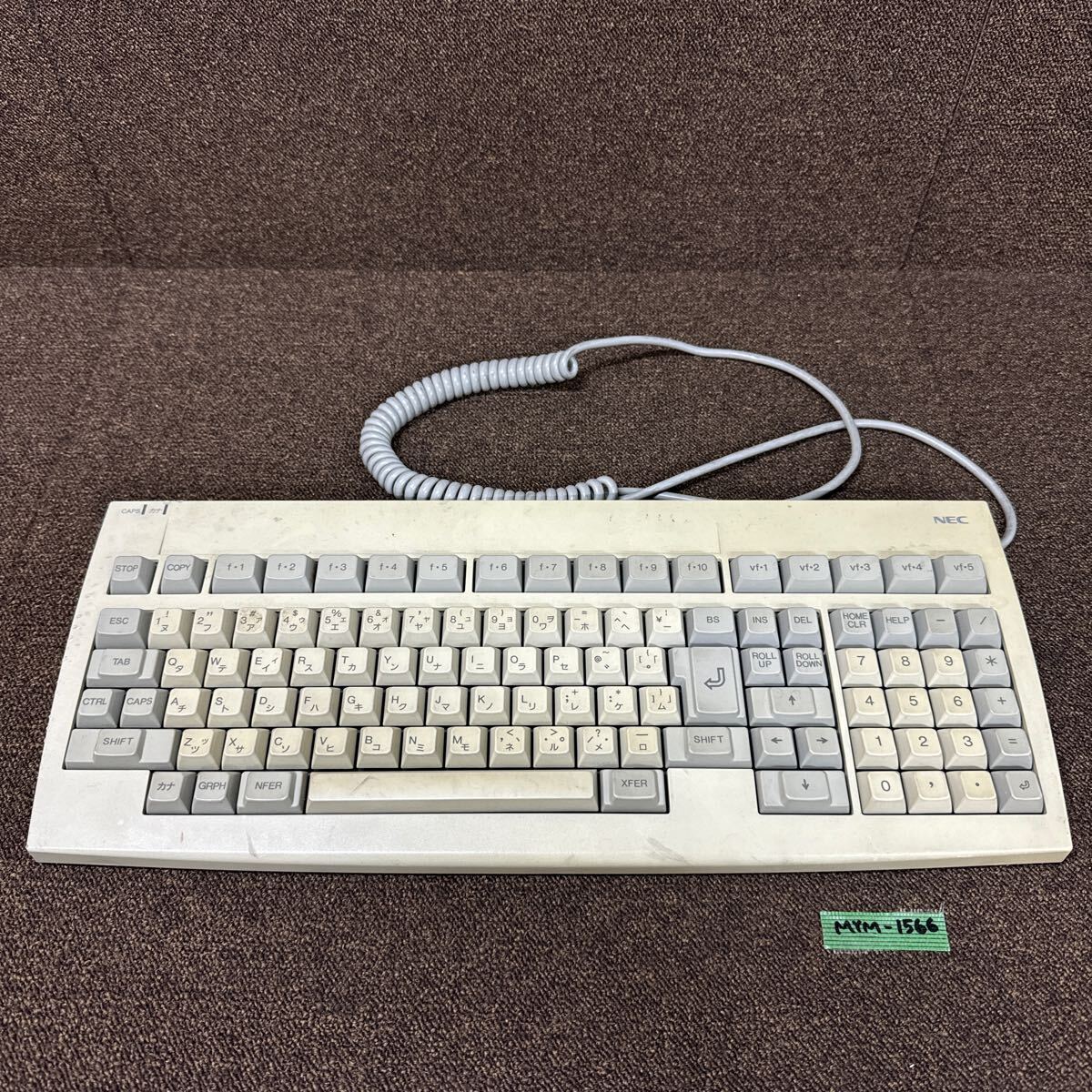 Yahoo!オークション - MYM-1566 激安 PC98 レトロ キーボード NEC CMP-...