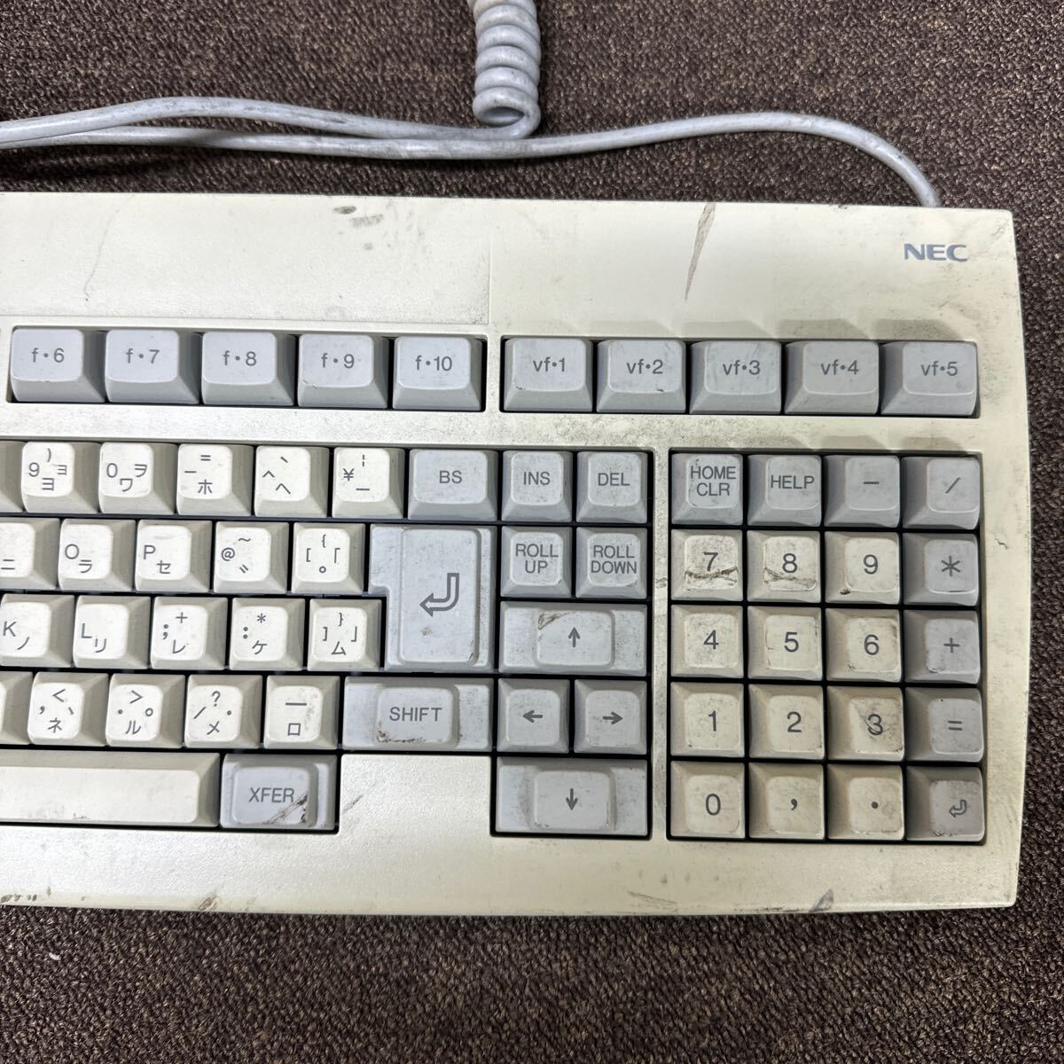 Yahoo!オークション - MYM-1644 激安 PC98 レトロ キーボード NEC CMP-...