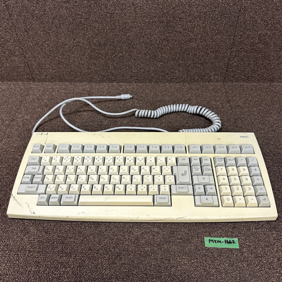 Yahoo!オークション - MYM-1662 激安 PC98 レトロ キーボード NEC CMP-...