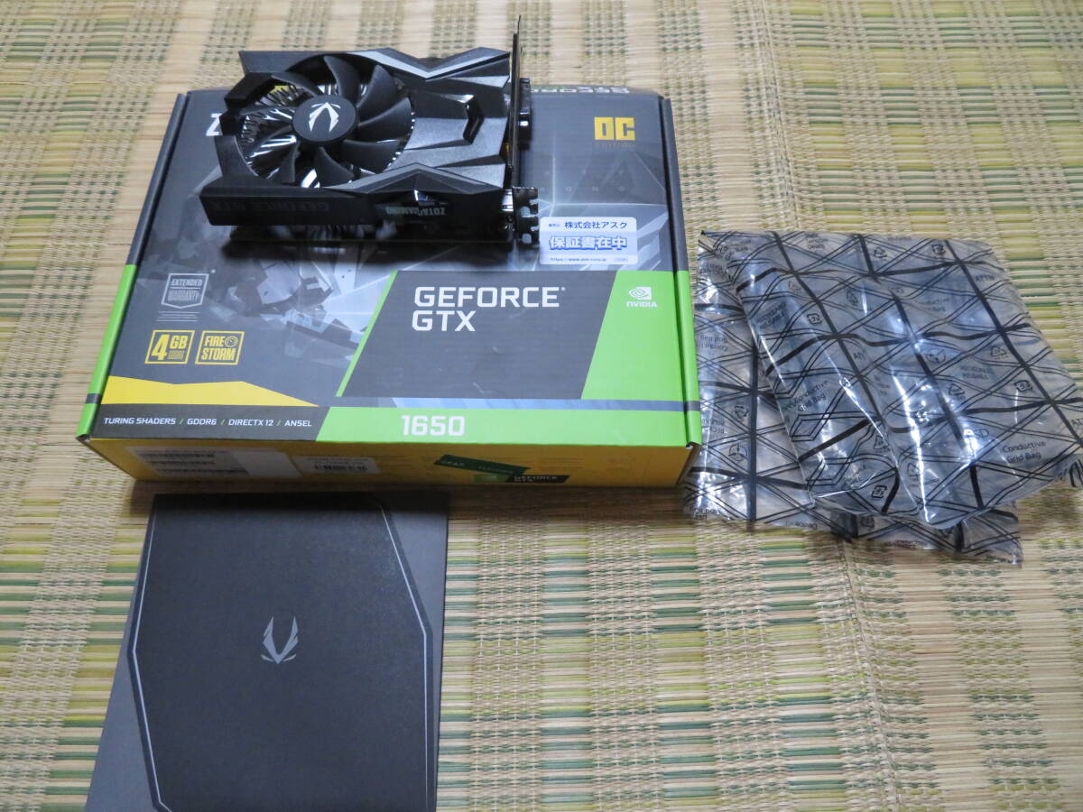 Yahoo!オークション - 中古 ZOTAC GAMING GEFORCE GTX 1650 OC 4GB 12...