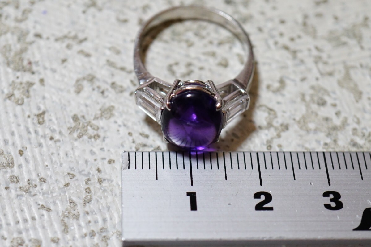 Yahoo!オークション - 704 天然アメジスト リング 指輪 ヴィンテージ ...
