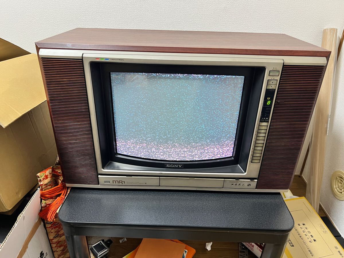 引取限定 通電確認済み ブラウン管テレビ SONY トリニトロン 引取限定 通電確認済み ブラウン管テレビ SONY トリニトロン