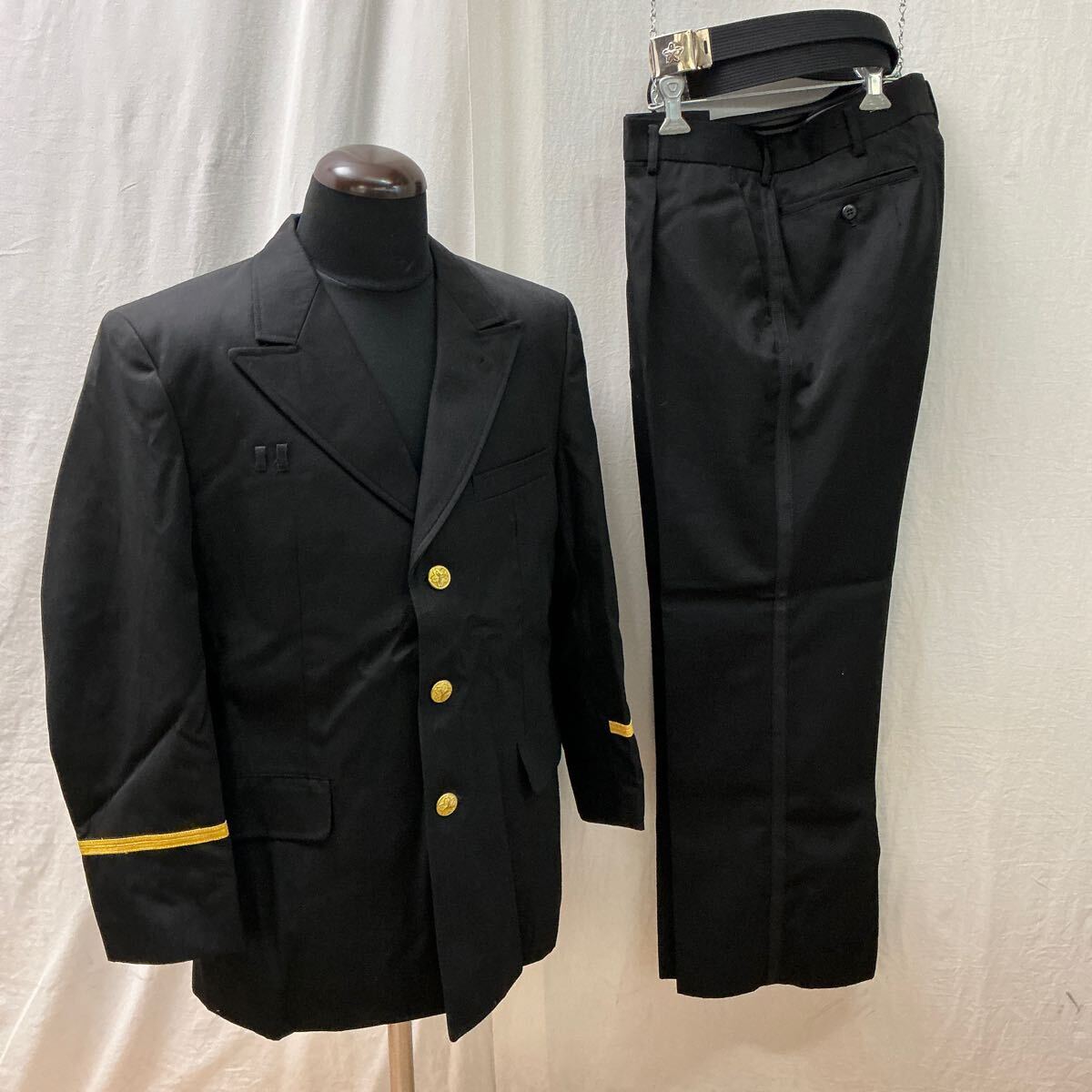 Yahoo!オークション - 【A242】送無 消防 制服 上下セット ジャケット ...