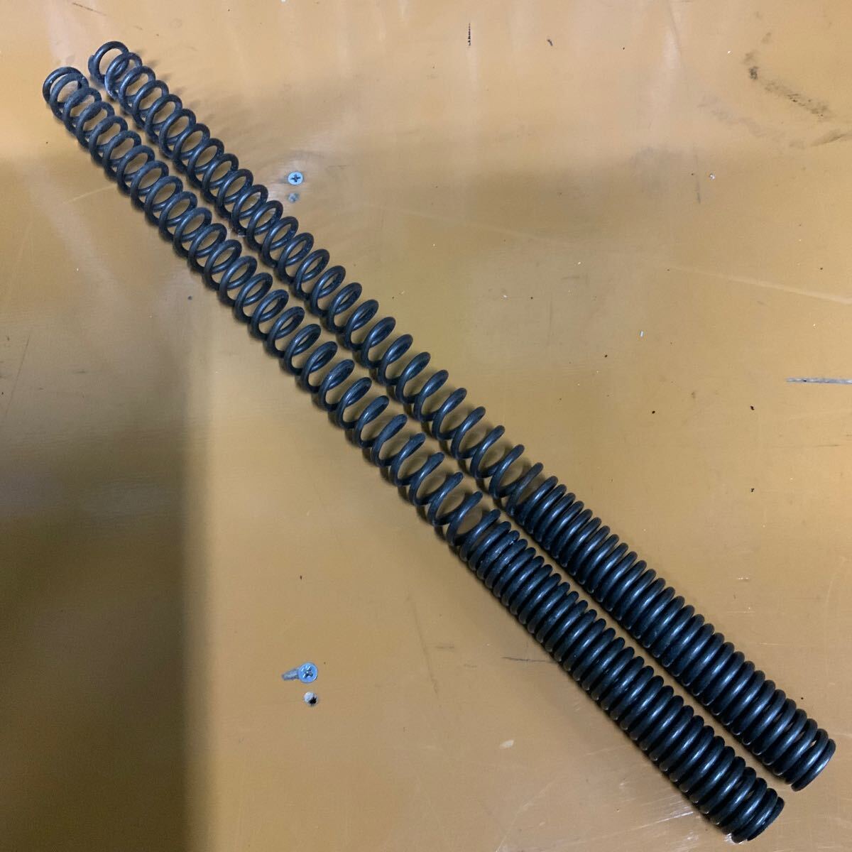 Yahoo!オークション - シフトアップ製 強化フロントフォークスプリング...