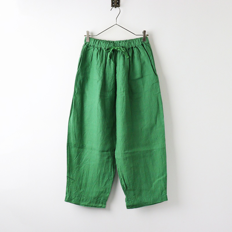 定価18700円 2021AW ネストローブ nest Robe 01213-1097 染色加工 ヘンプイージーパンツ F/グリーン 麻 2400014141603(Mサイズ)｜売買された ...
